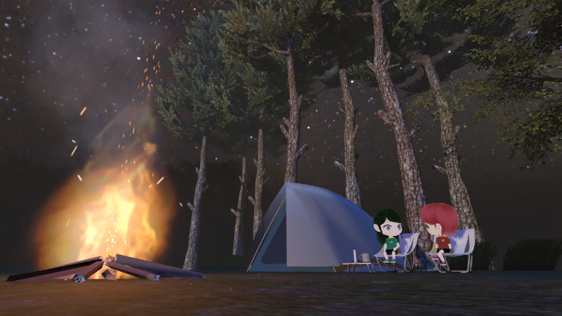 『ゆるキャンする松田姉妹』 | Alternative Workstation